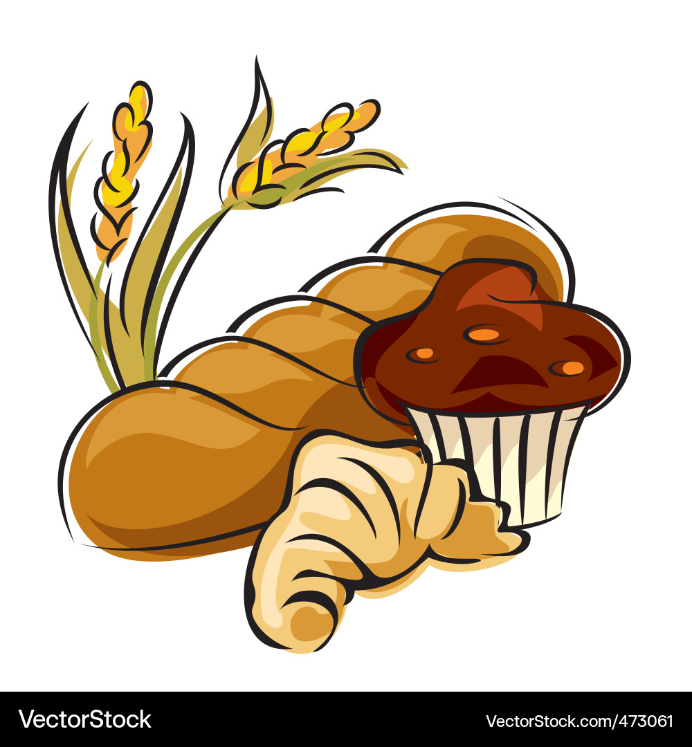 Pastry Royalty Free Vector Image - VectorStock