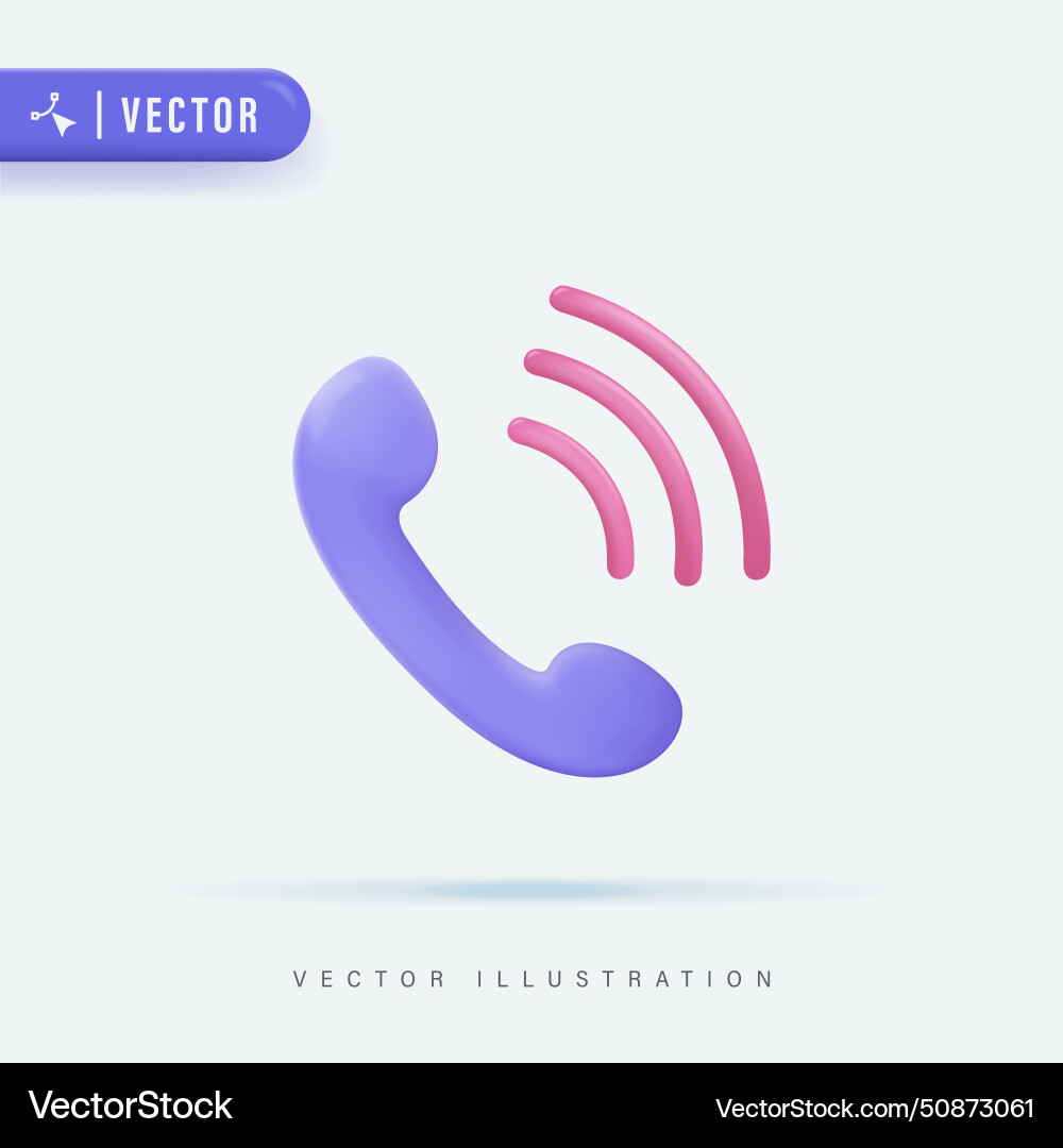 Phone handset Royalty Free Vector Image - VectorStock