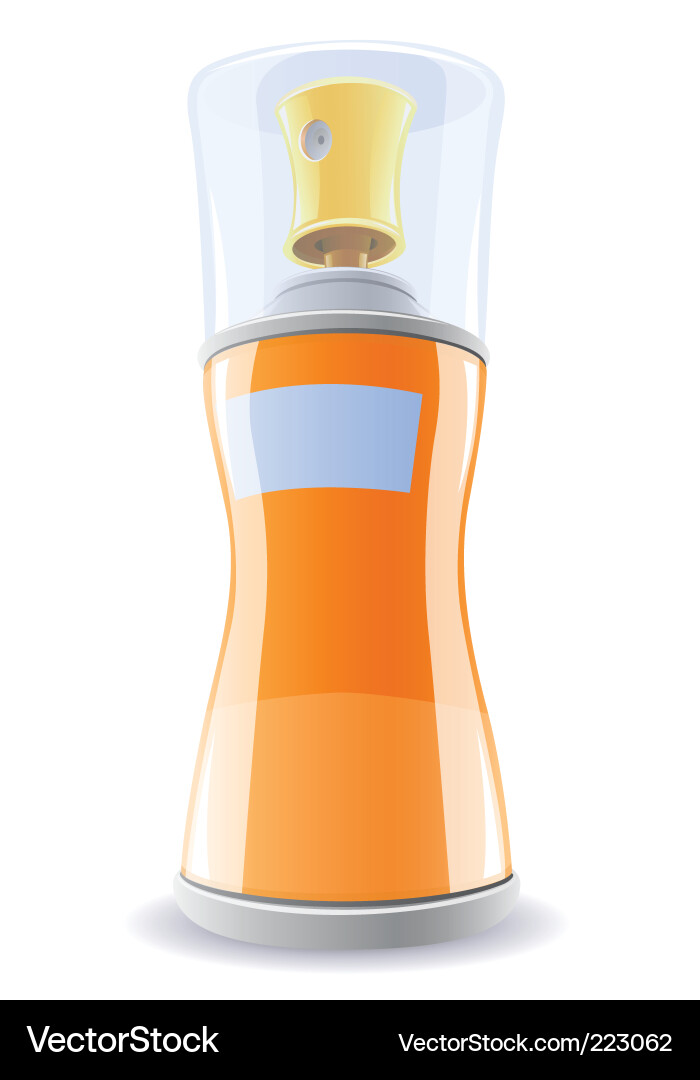 Deodorant bottle Royalty Free Vector Image - VectorStock