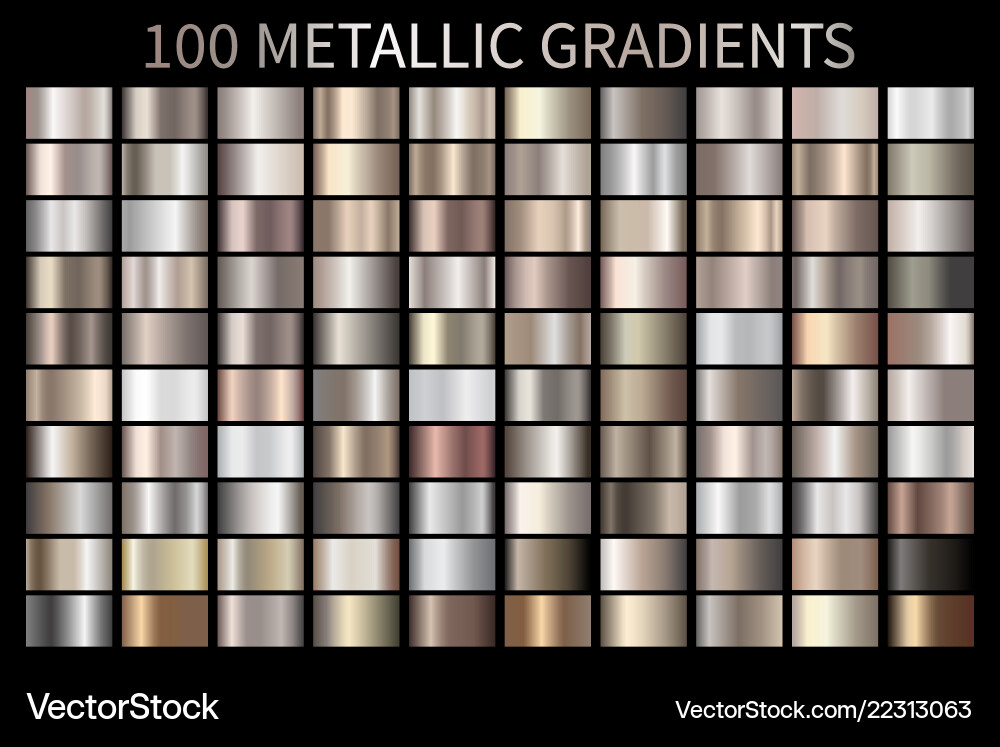 Gold Gradation Vector Images (over 2,300)