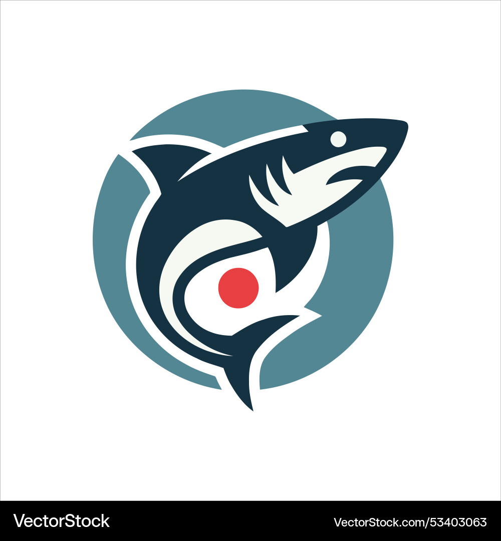 Shark logo Royalty Free Vector Image - VectorStock