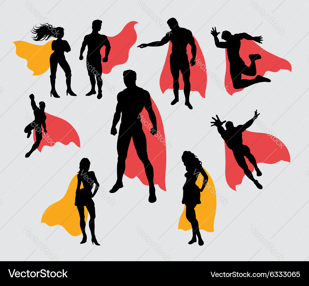Fliegende Superman Silhouette Flying Superhero Silhouette Images