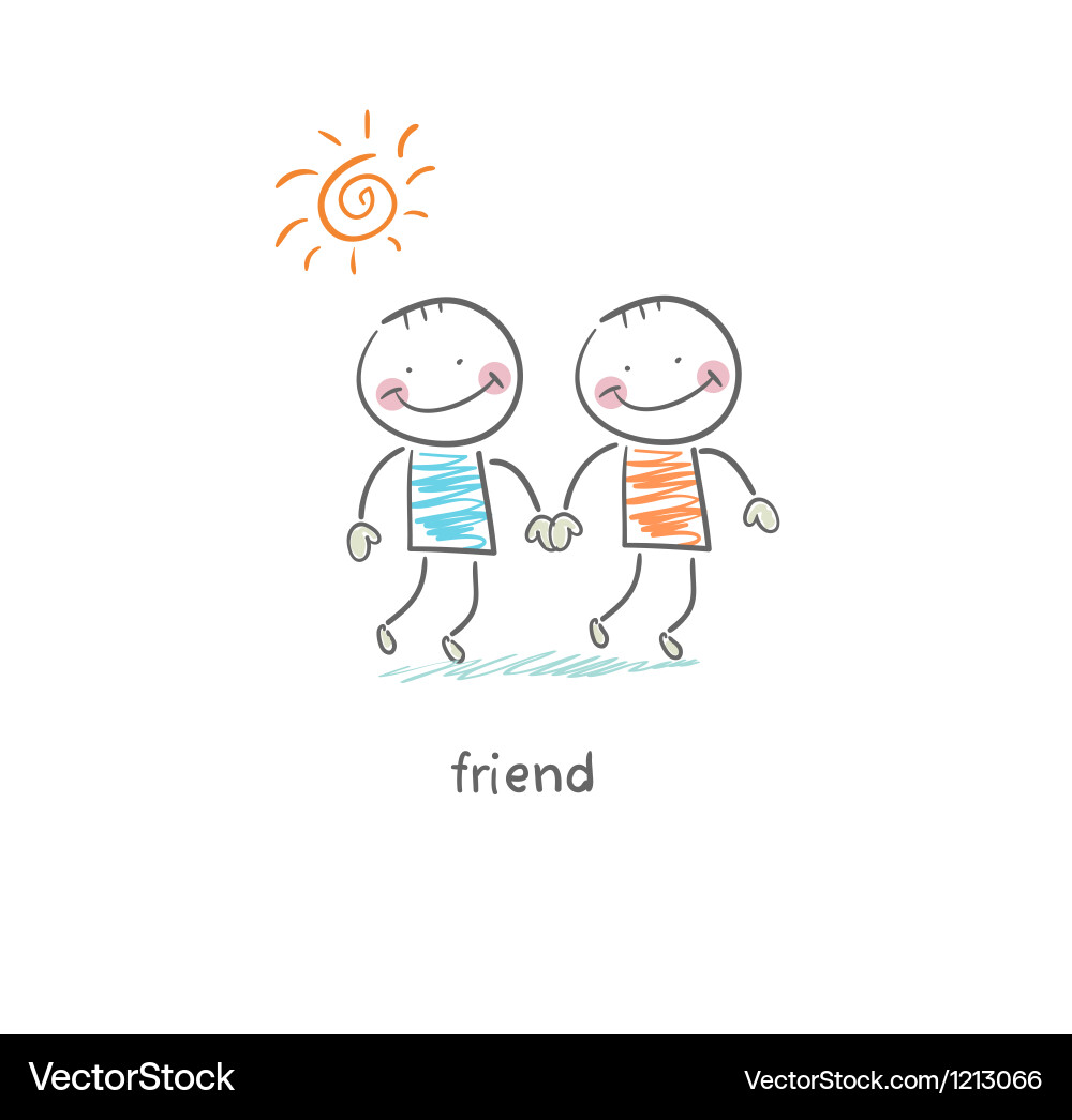 Friends Royalty Free Vector Image - VectorStock