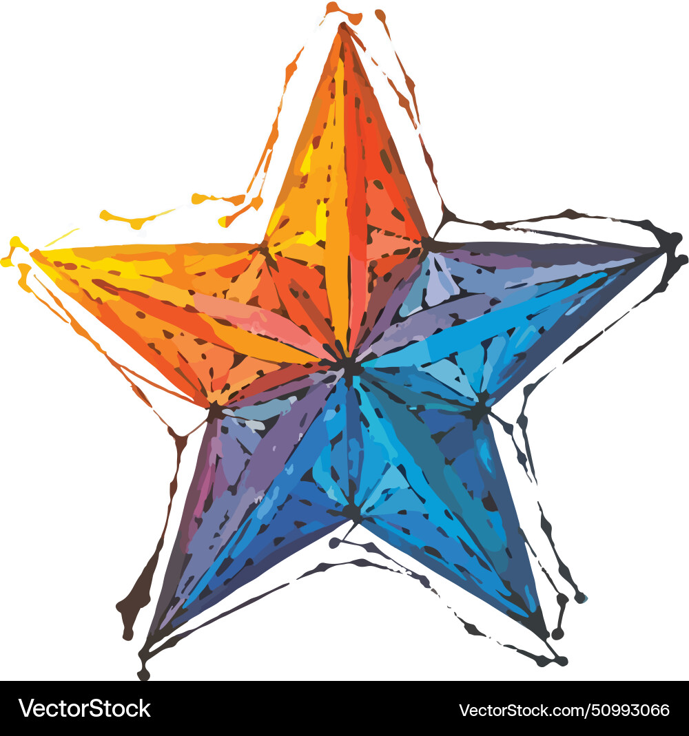 Galactic grace captivating starlight Royalty Free Vector