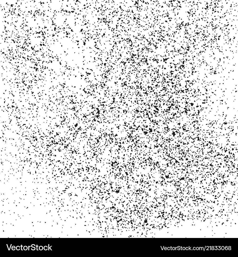 Black messy texture template on white background Vector Image