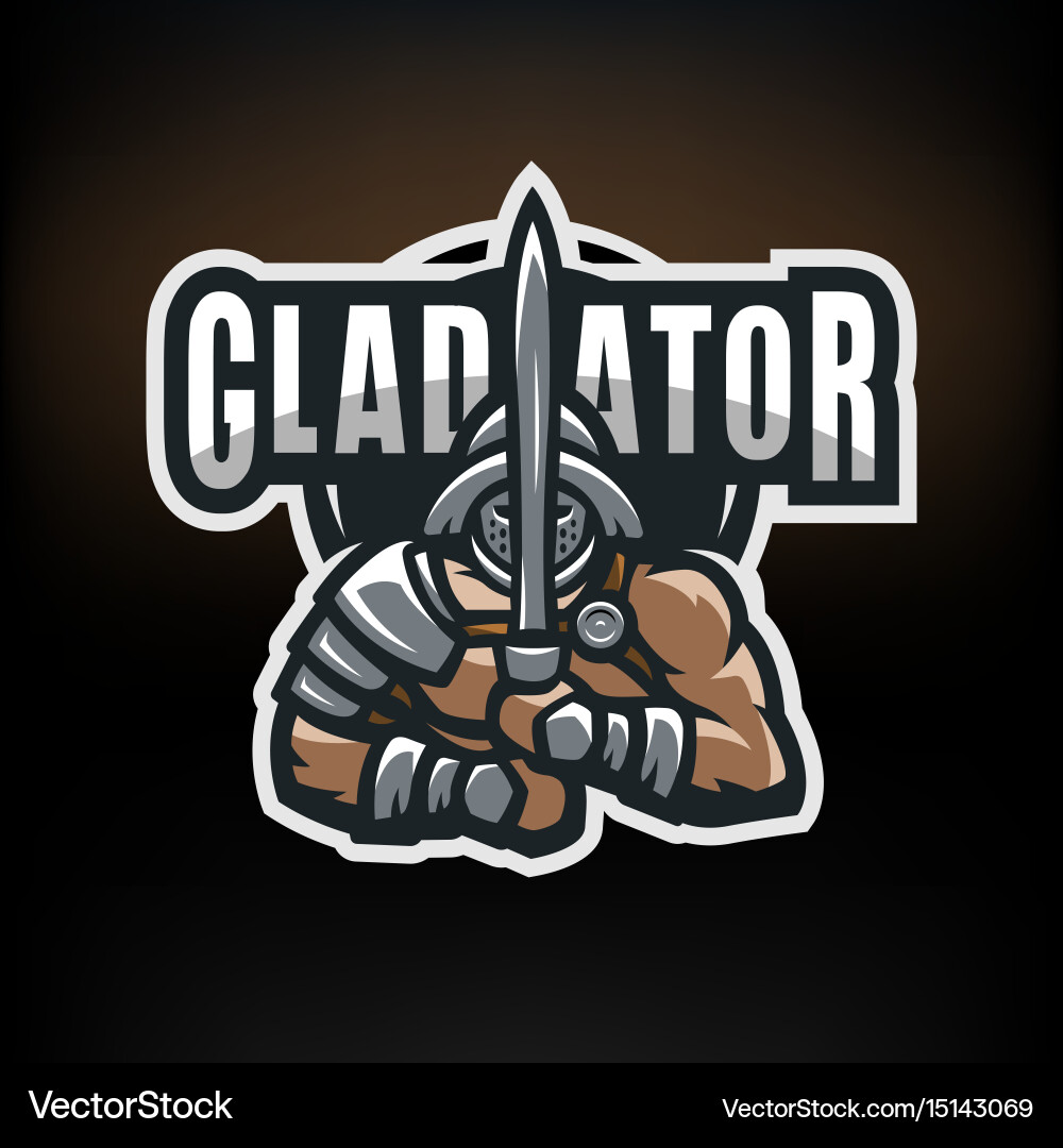 1 gladiator Royalty Free Vector Image - VectorStock