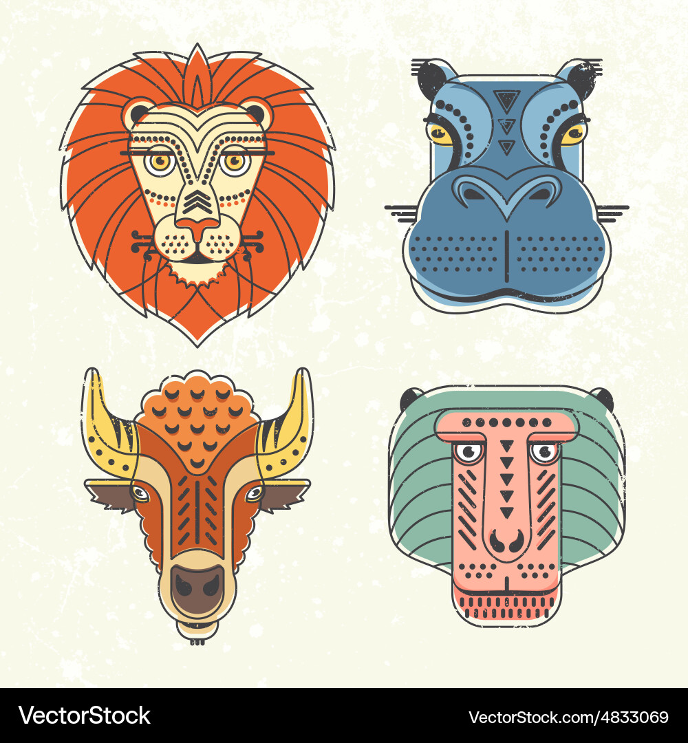 Animals Royalty Free Vector Image - VectorStock