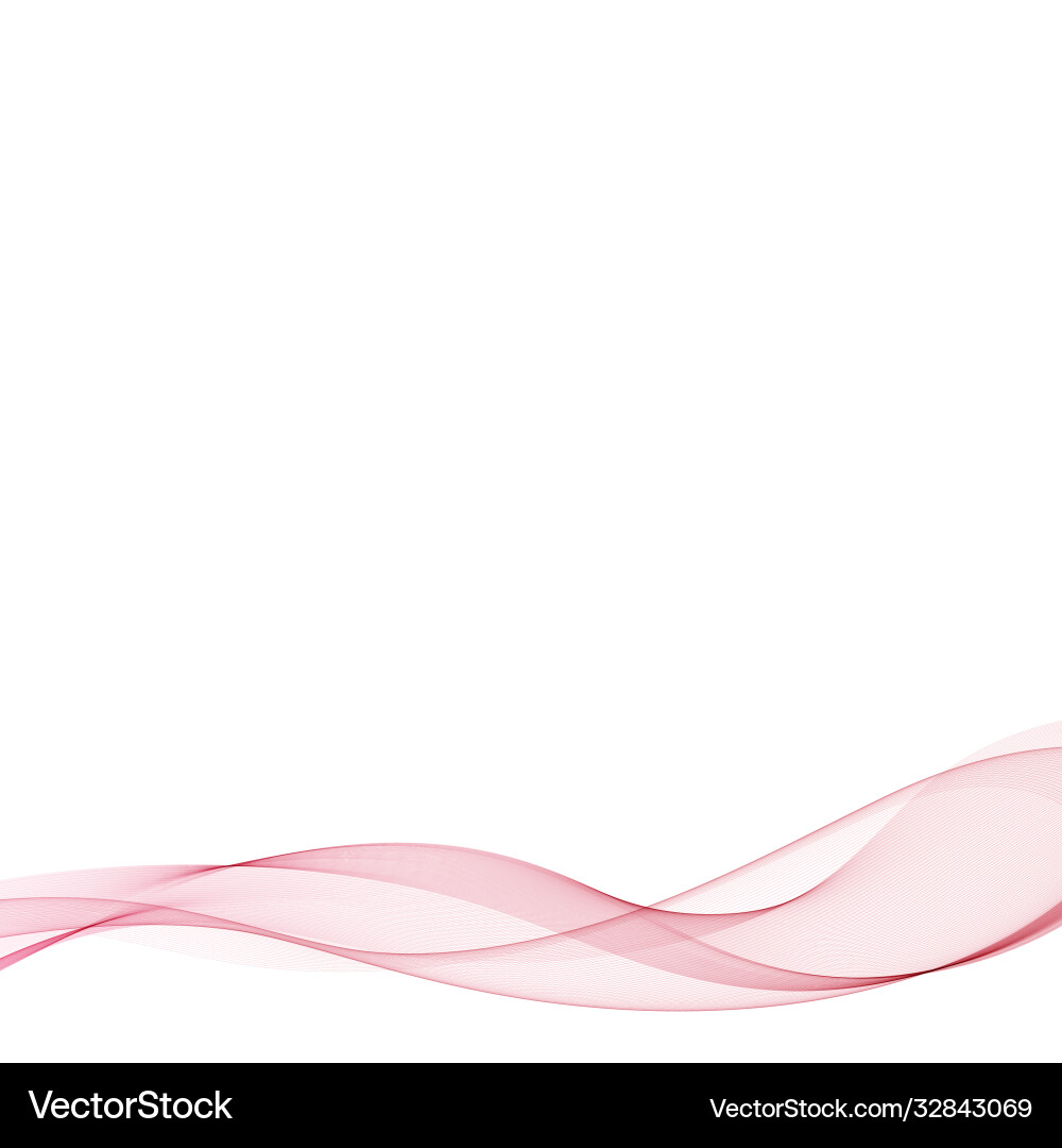 Red wave abstract background eps Royalty Free Vector Image