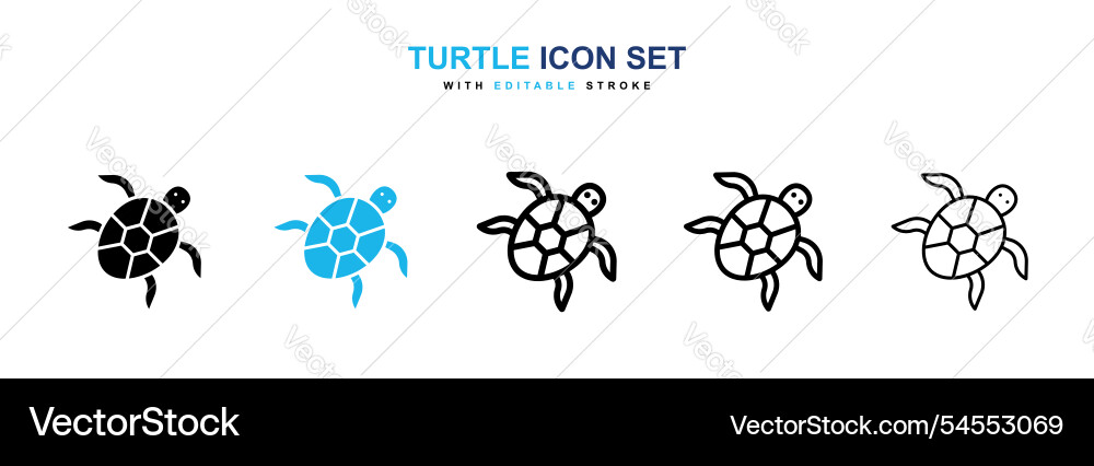 Turtle icon Royalty Free Vector Image - VectorStock