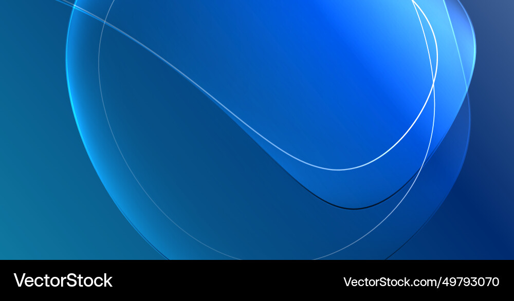 Colorful transparent flowing fluid shapes Vector Image