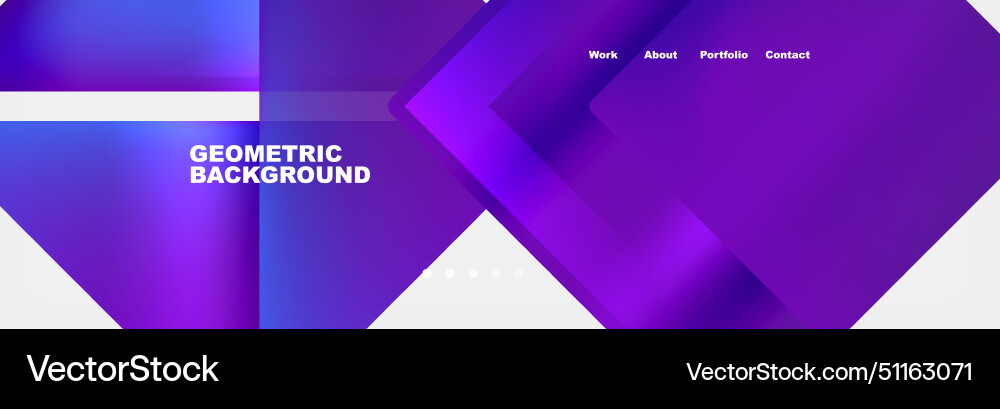 A purple and blue geometric background with Vector Image