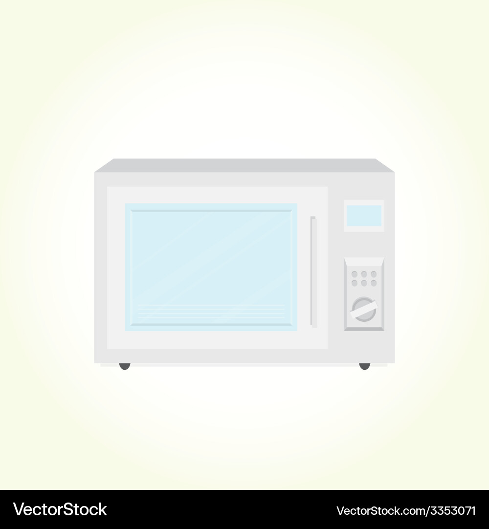 Microwave oven Royalty Free Vector Image - VectorStock