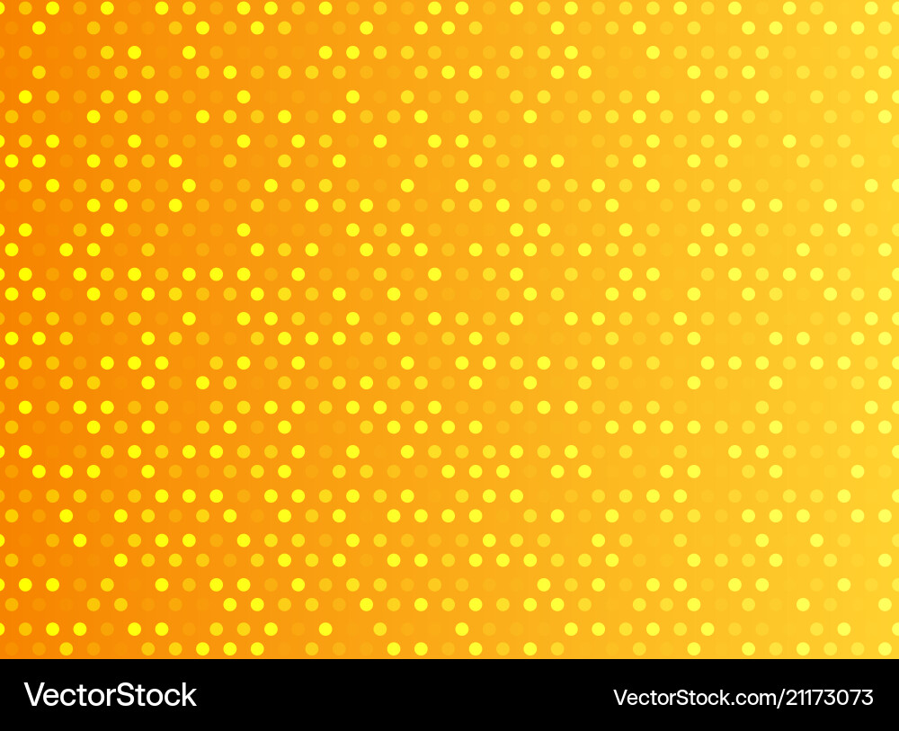 Abstract technology digital orange pattern dots Vector Image
