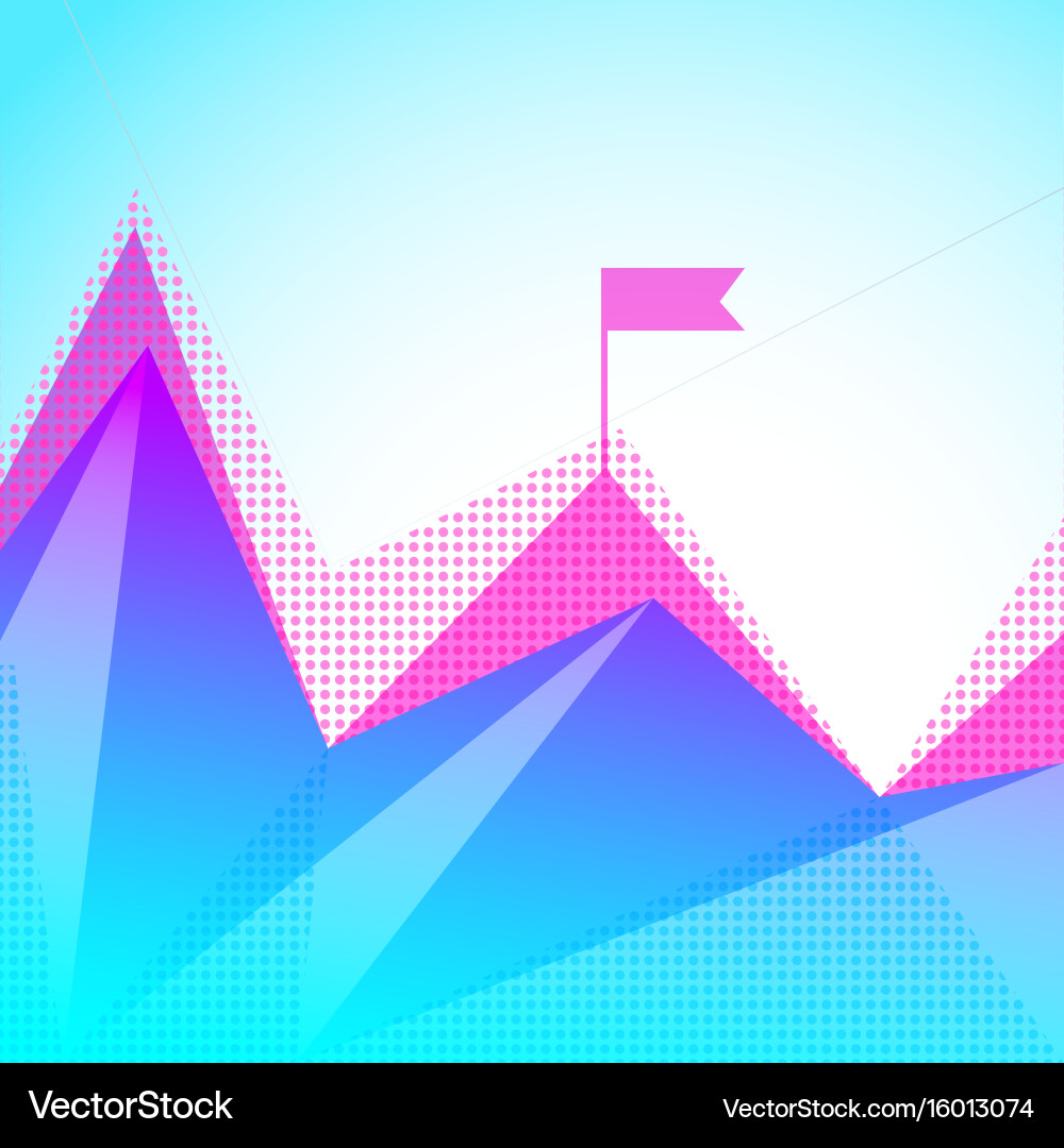 Business diagram background Royalty Free Vector Image