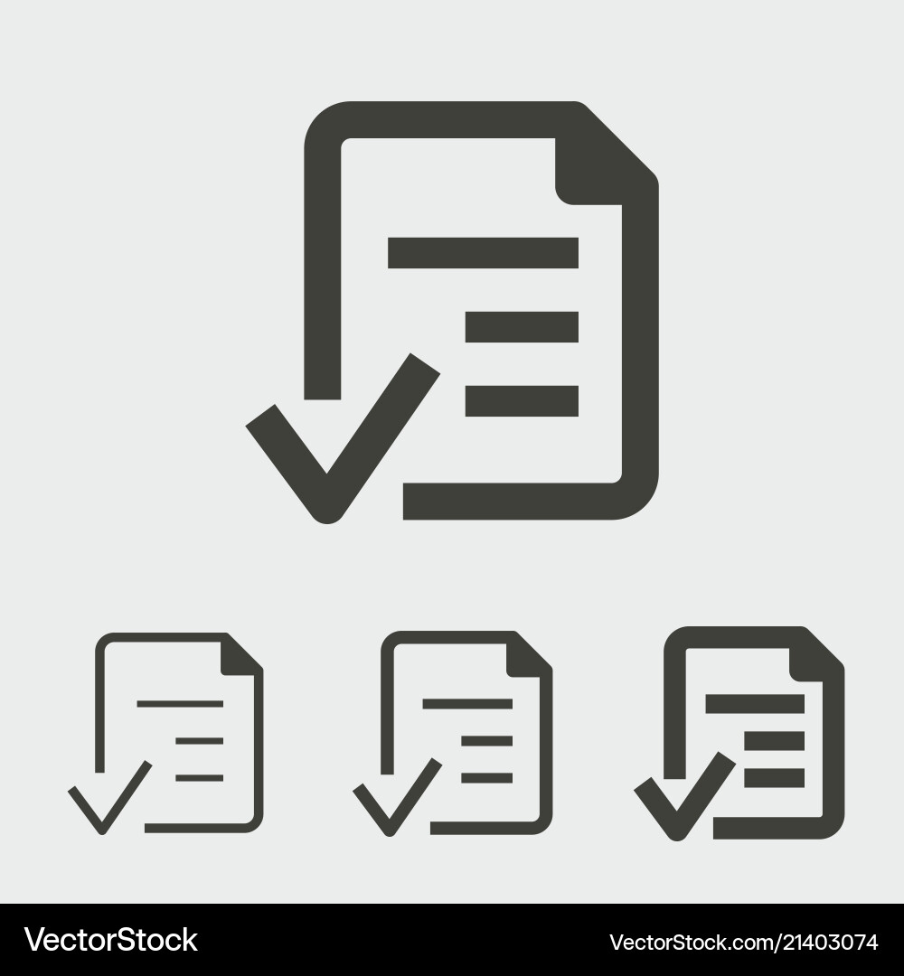 Survey icon Royalty Free Vector Image - VectorStock