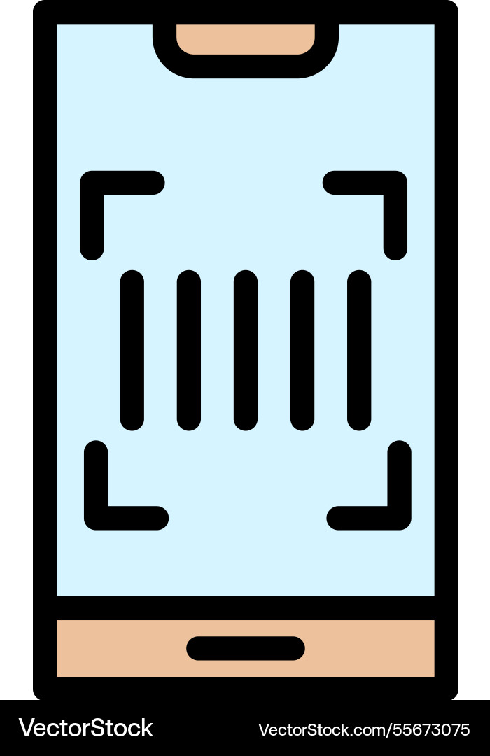 Barcode icon design Royalty Free Vector Image - VectorStock