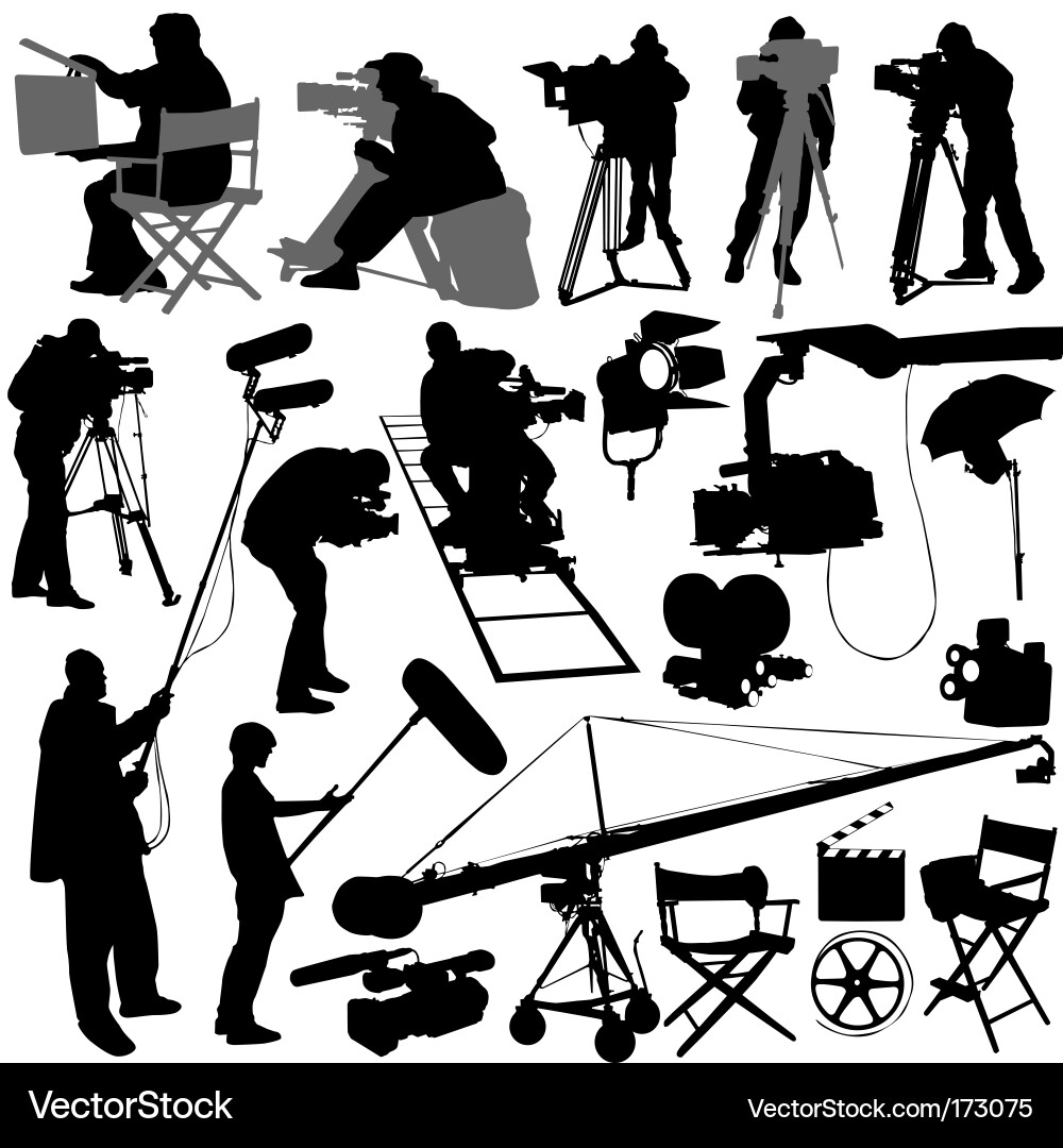 Film elements Royalty Free Vector Image - VectorStock
