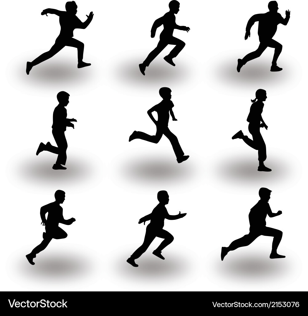 Runner Royalty Free Vector Image - VectorStock