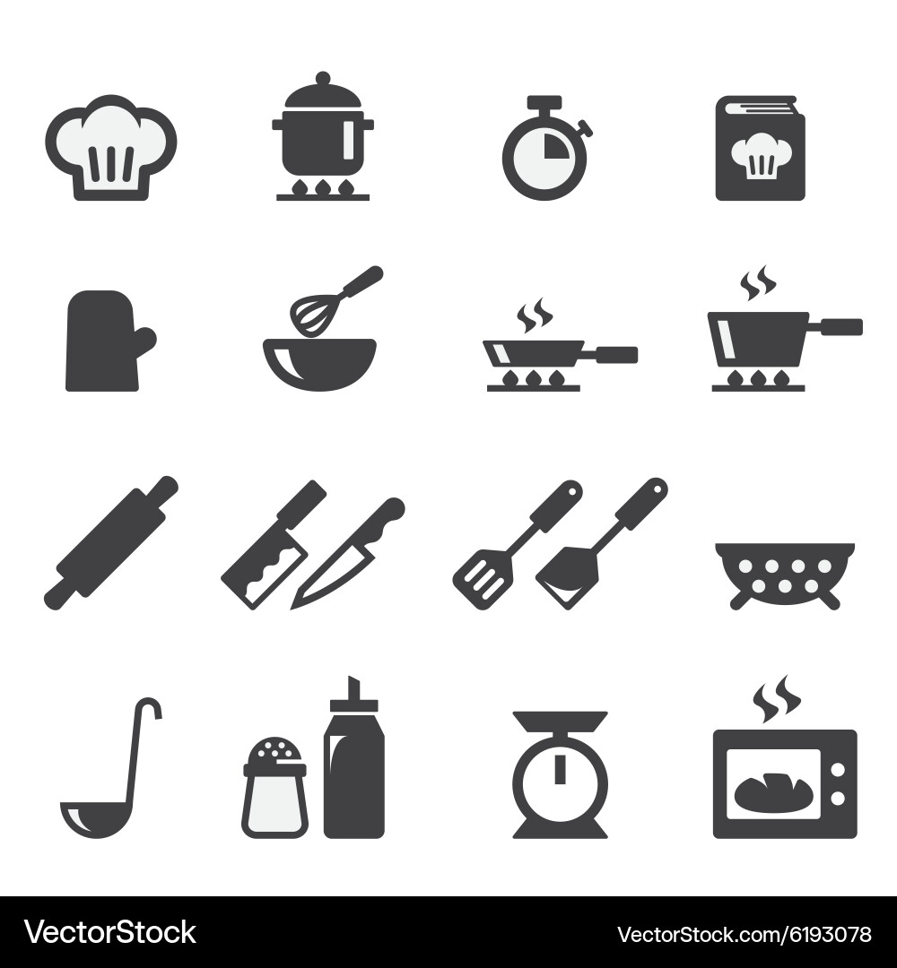 Cooking icon Royalty Free Vector Image - VectorStock
