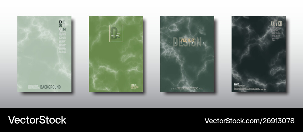 Marble texture seamless pattern green background Vector Image