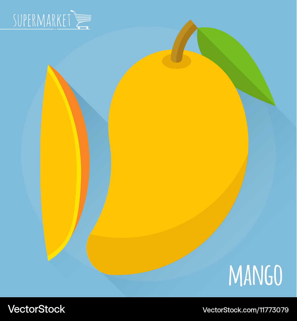 Mango icon Royalty Free Vector Image - VectorStock