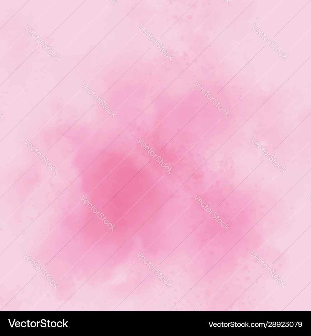 Pink watercolor splash square banner background Vector Image