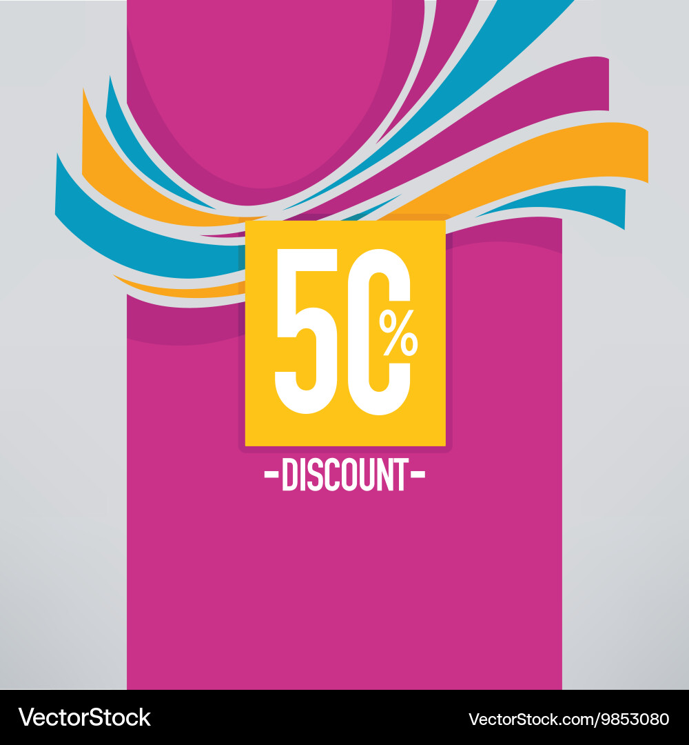 Discount background Royalty Free Vector Image - VectorStock