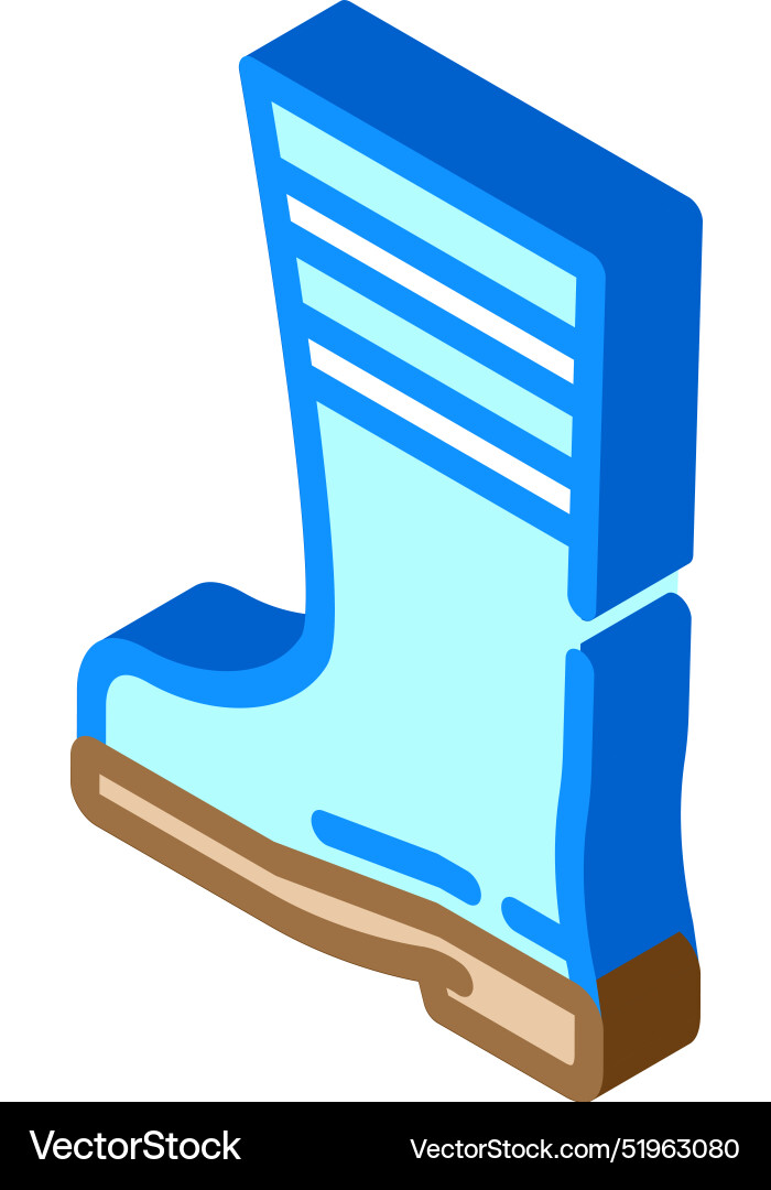 Safety boots ppe protective equipment isometric Vector Image