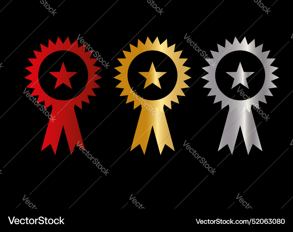 Top badge award design Royalty Free Vector Image