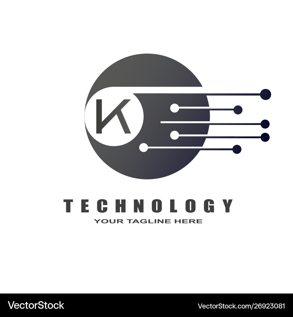 Future technology logos Royalty Free Vector Image