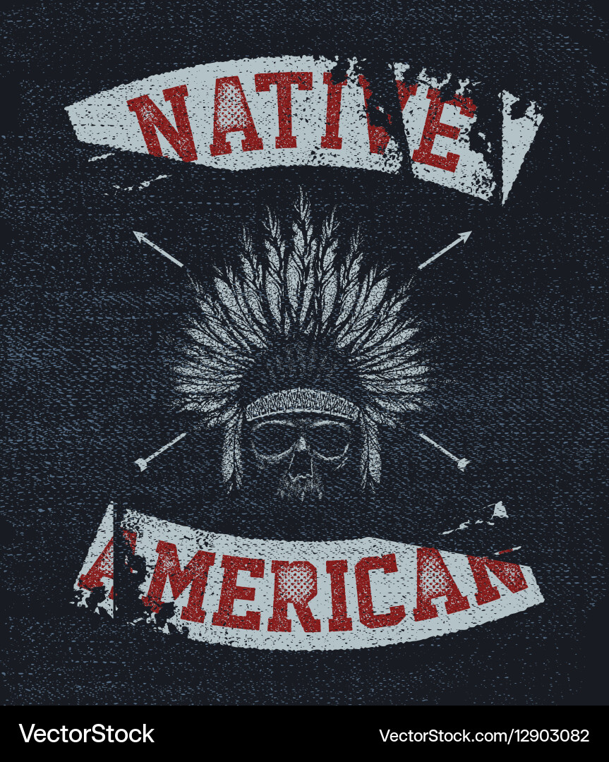 Native american Royalty Free Vector Image - VectorStock
