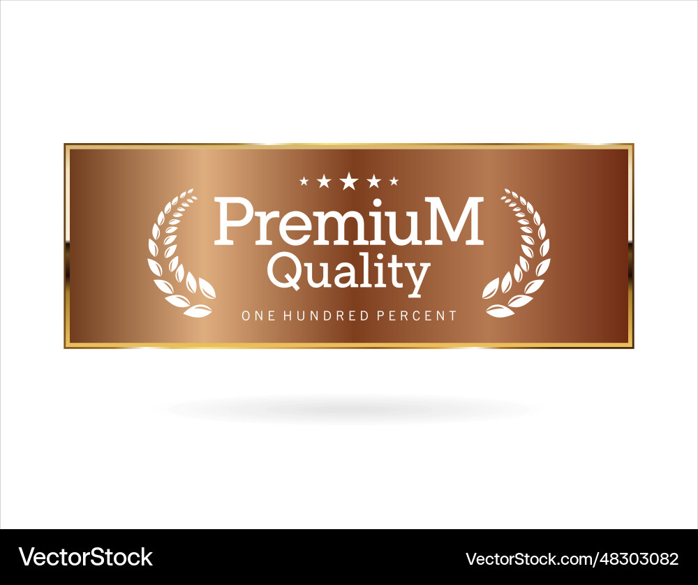 Premium quality labels and badges collection 092 Vector Image
