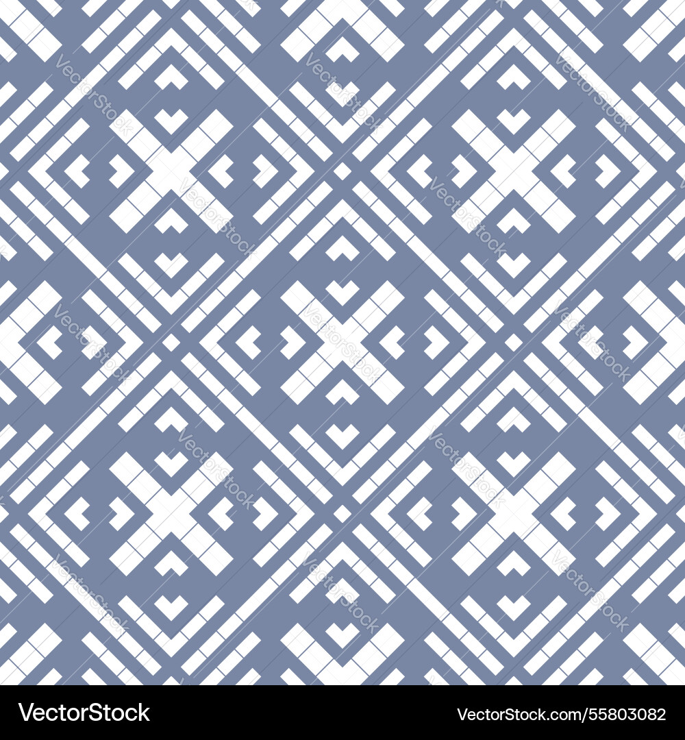 Seamless geometric checked pattern Royalty Free Vector Image