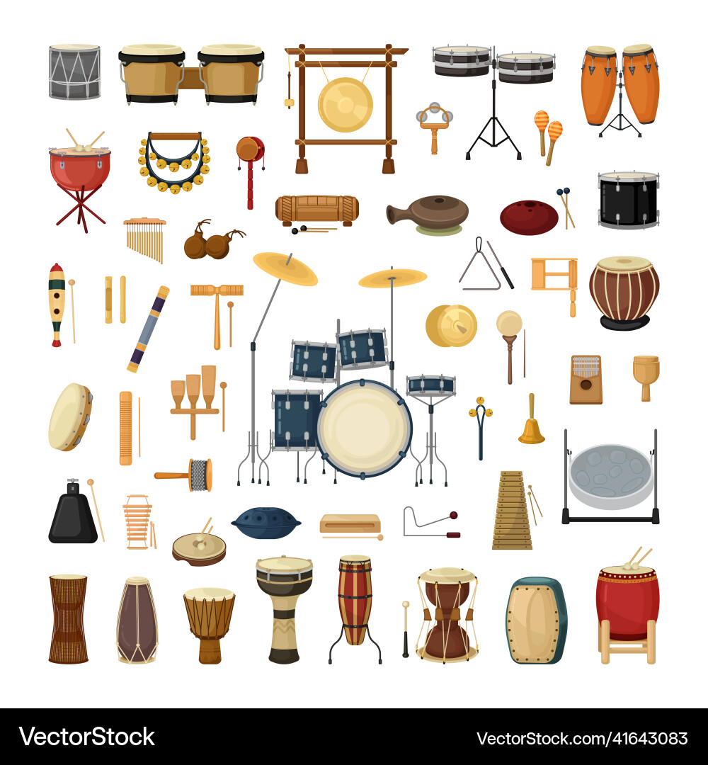 Wood Block Musical Instrument Vector Images (83)