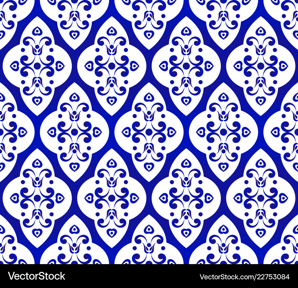 Isalamic pattern seamless Royalty Free Vector Image