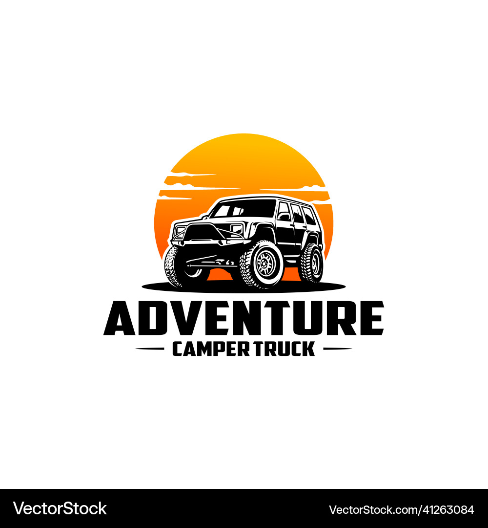 Off Road SUV Logo Royalty Free Vector Image - VectorStock