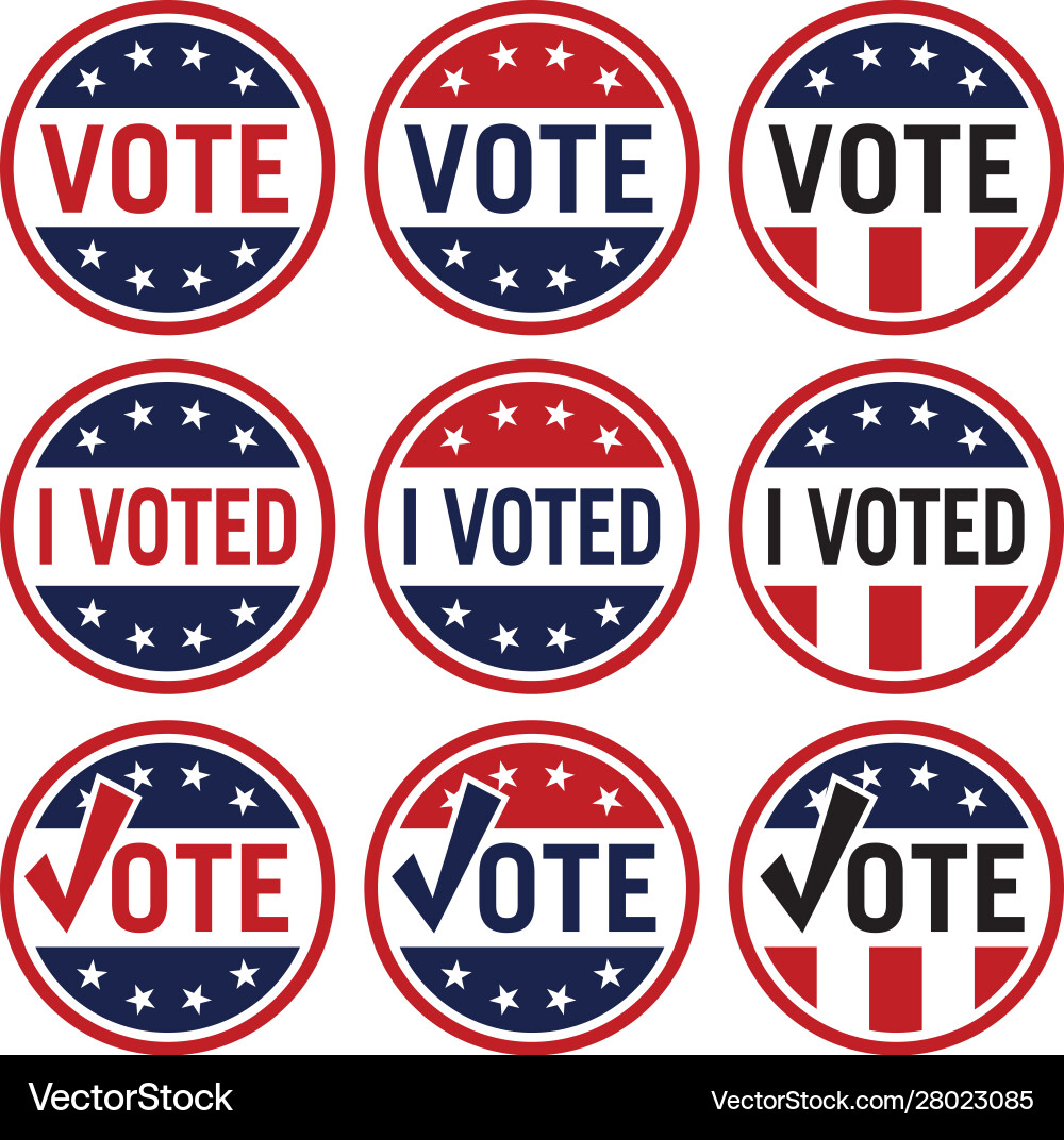 Vote logo Vector Images & Graphics for Commercial Use | VectorStock