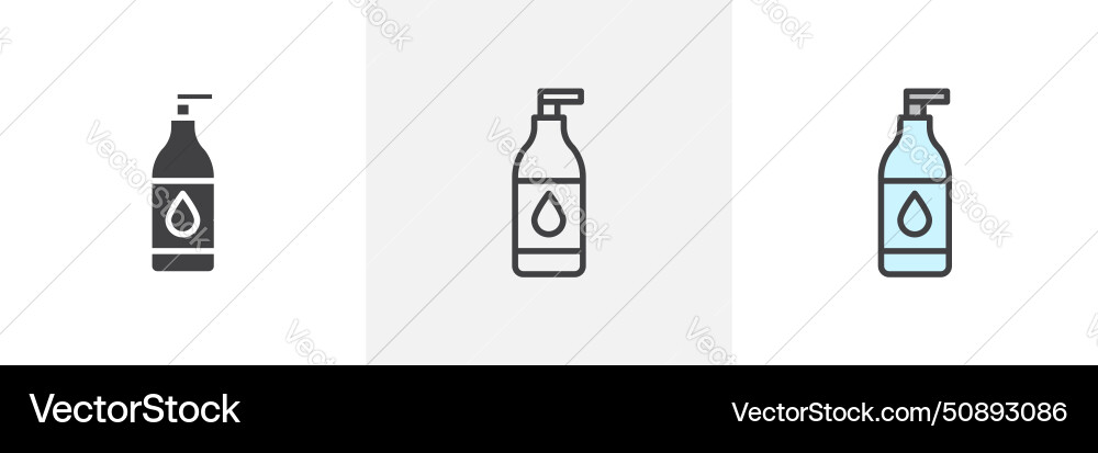 Face Cleanser Icon Set Woman Skincare Cleansing Vector Image
