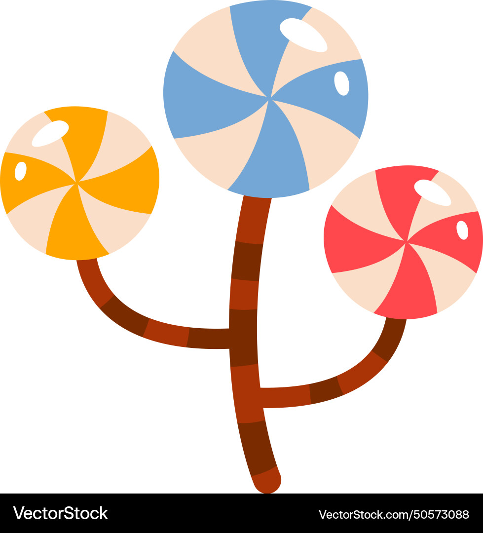 Candy tree icon Royalty Free Vector Image - VectorStock
