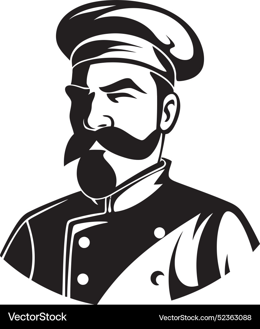 Chef logo collectionchef cooking Royalty Free Vector Image