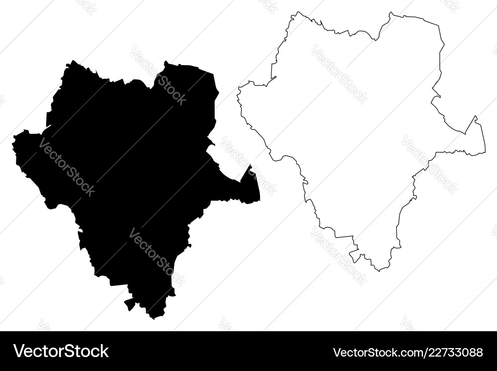 Durango map Royalty Free Vector Image - VectorStock