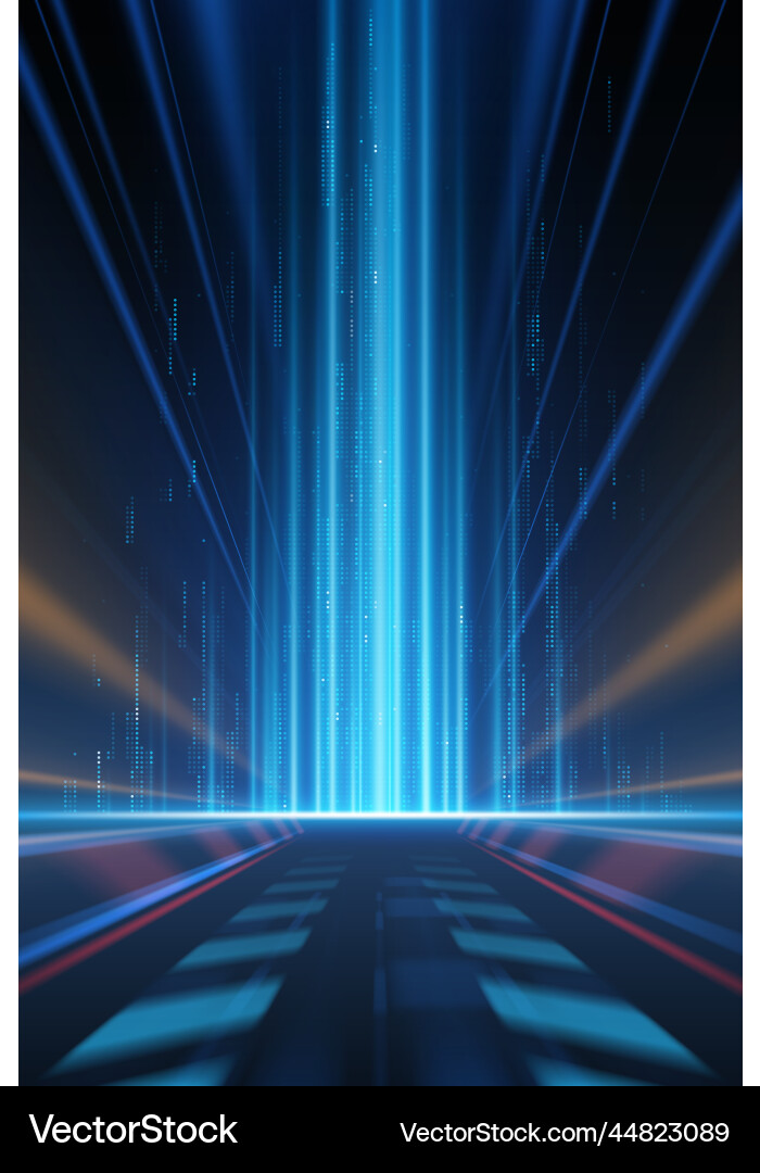 Abstract light rays effect background Royalty Free Vector