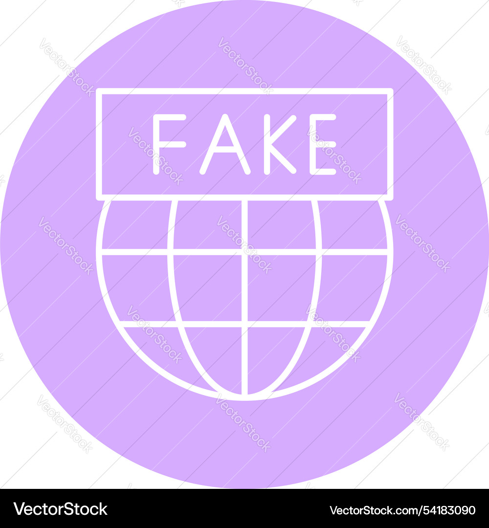 Fake news Royalty Free Vector Image - VectorStock