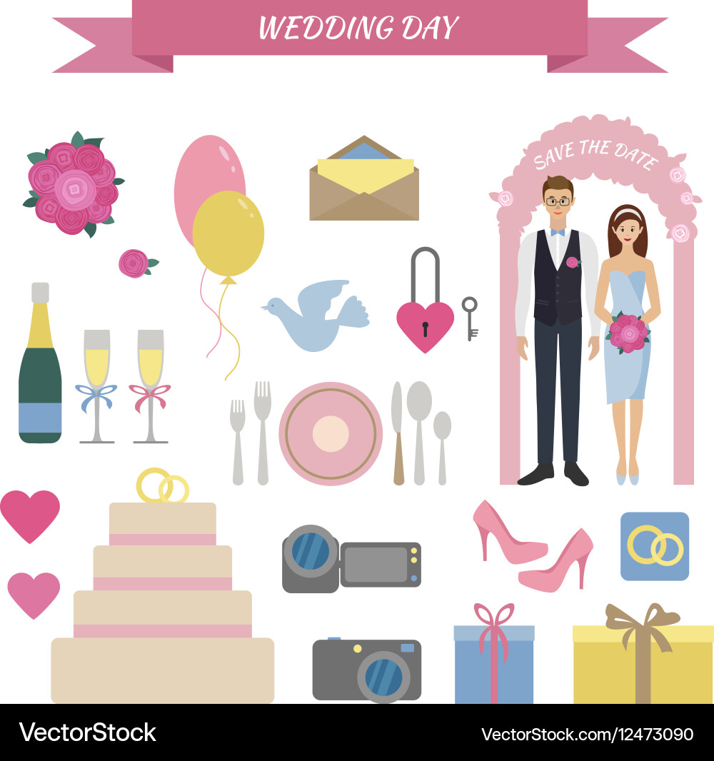 Wedding Royalty Free Vector Image - VectorStock