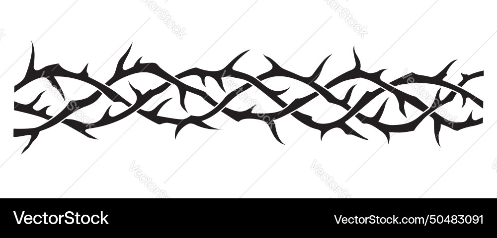 Crown of thorns image Royalty Free Vector Image