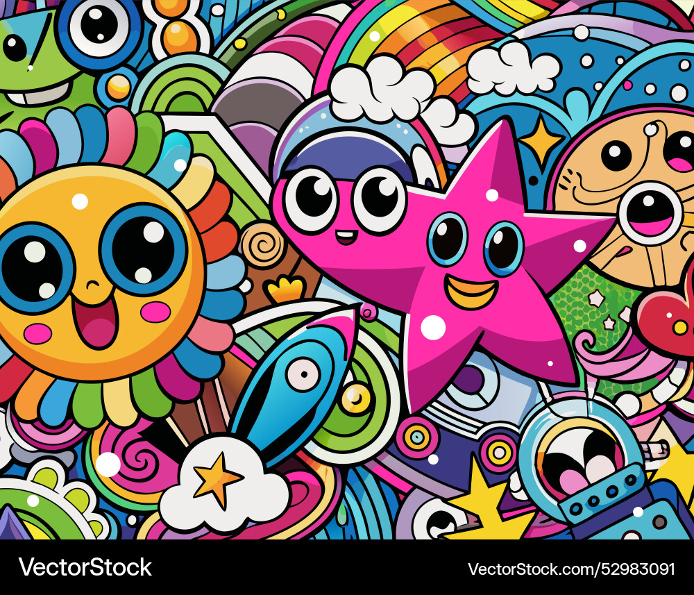 Graffiti doodle 7 Royalty Free Vector Image - VectorStock