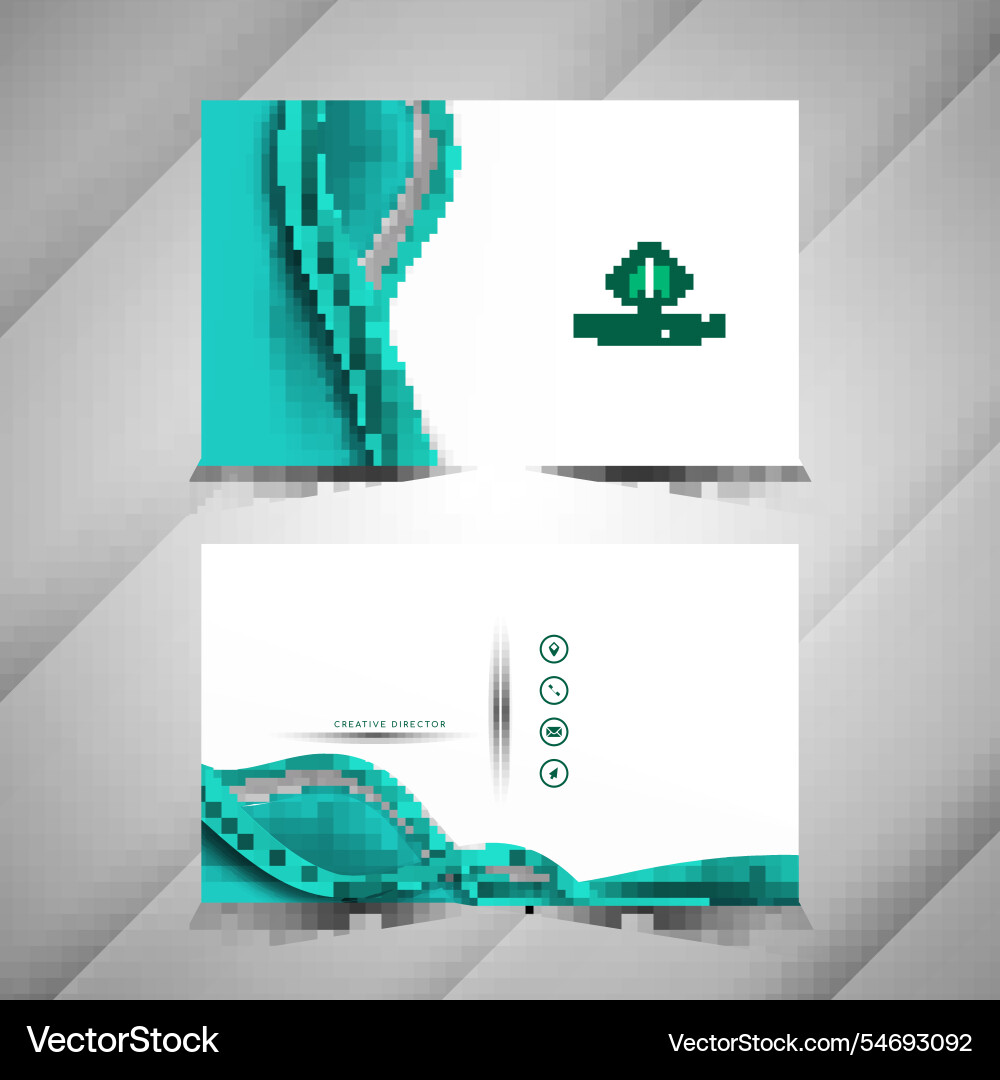 Business card Royalty Free Vector Image - VectorStock