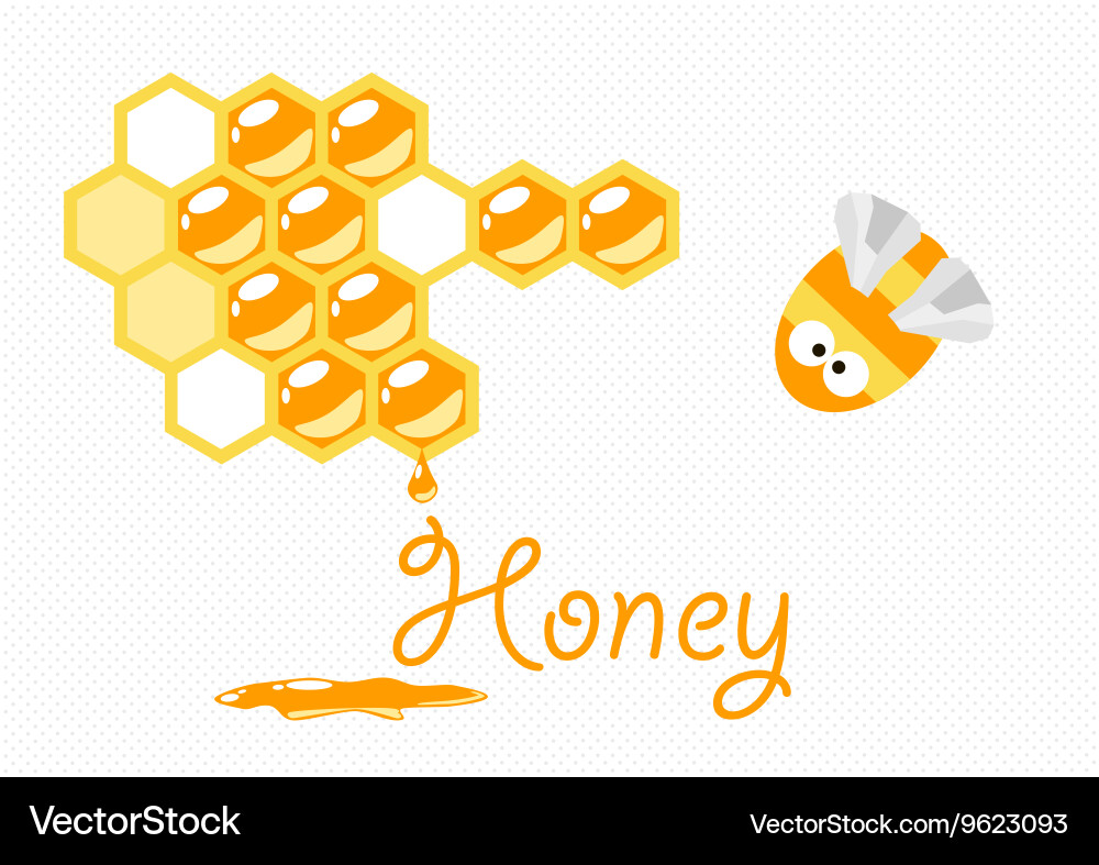 Honey Royalty Free Vector Image - VectorStock