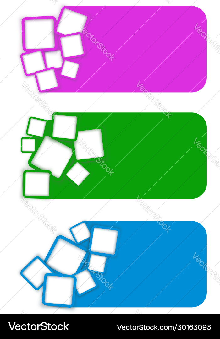 Square banner 01 Royalty Free Vector Image - VectorStock