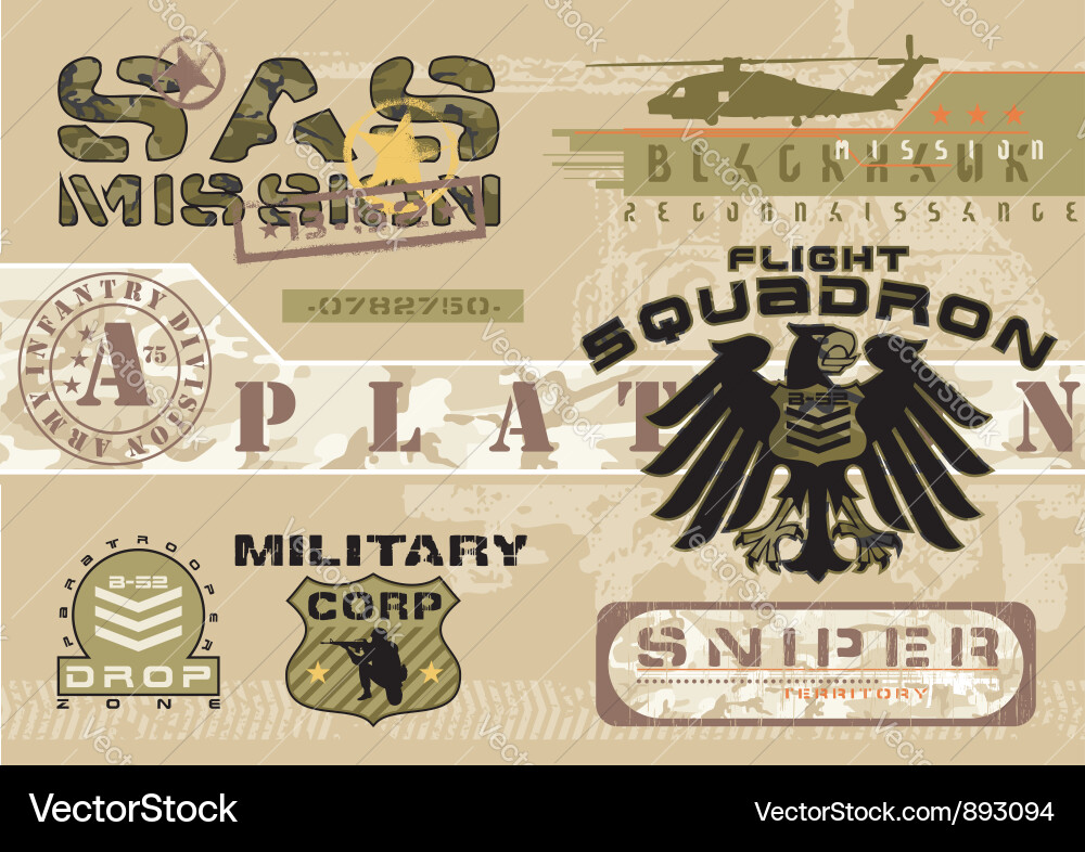 Army Royalty Free Vector Image - VectorStock